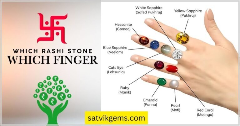 Which Rashi Stone To Wear On Which Finger? » SATVIK GEMS
